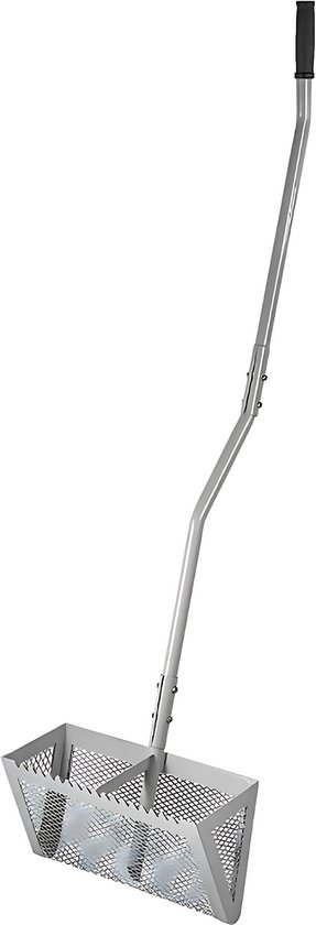 RVS Onkruidhark – Strandhark en Zwembad schepnet in één – Hark - Voor ...