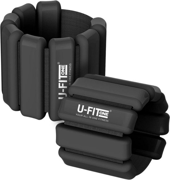 U Fit One 2 Stuks Verstelbare Enkelgewichten en Polsgewichten - Wrist ...