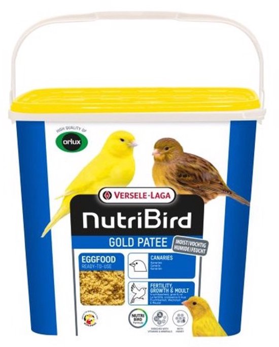 Versele-Laga Orlux Gold Patee Geel - Vogelvoer - 5 kg | bol