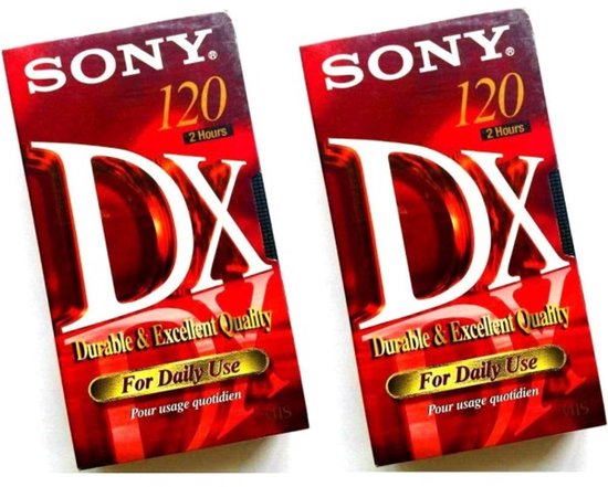 SONY DX Cassette bandje - 120 minuten | bol