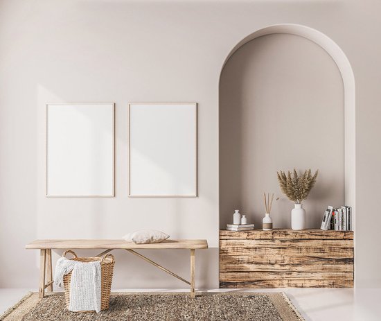 Vloerkleed Acsento Elba Brown - maat 160 x 230 cm | bol