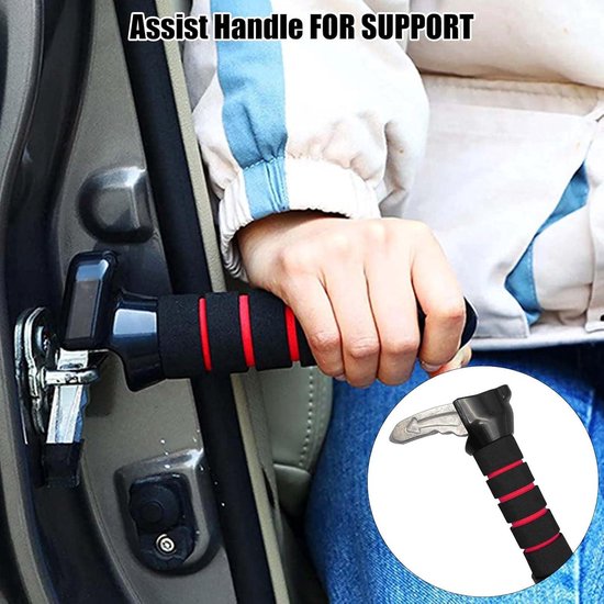 2 stuks instaphulp voor de auto deurgreep voor senioren en ...