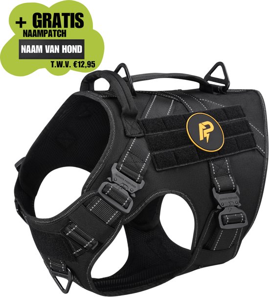 Always Prepared® Pro Hondentuig - Anti-Trek Tuig - Hondenharnas - Y Tuig Hond - Middel... | bol