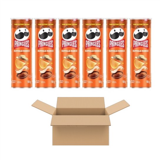 Pringles Buffalo Ranch (6x156g) | bol
