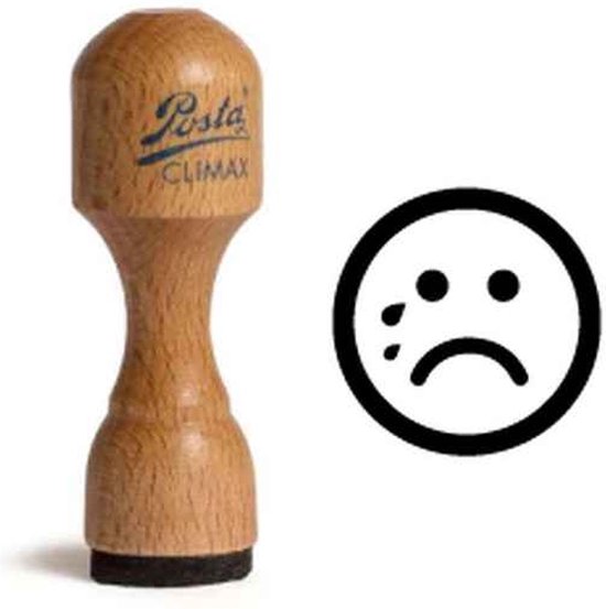 POSTA Prêt à stamper | Smiley-stempel | 18MM | bedroefd 1 | bol