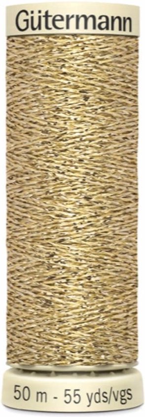 Gutermann Metallic Garen Goud 50 meter 024 | bol