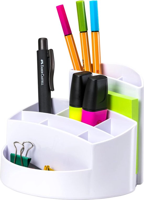 17460-12, pennenhouder met 9 vakken, bureau-organizer, met brievengleuf ...
