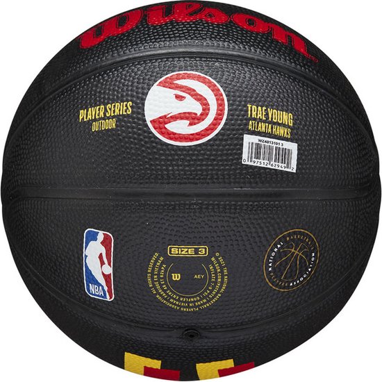 Wilson NBA Player Icon Mini - basketbal - zwart | bol