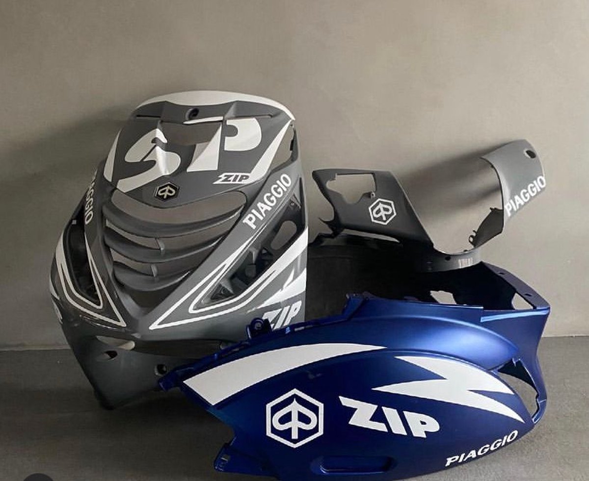 Piaggio Zip Stickers - Combi Deal - Wielstickers Zip - Stickerpakket ...