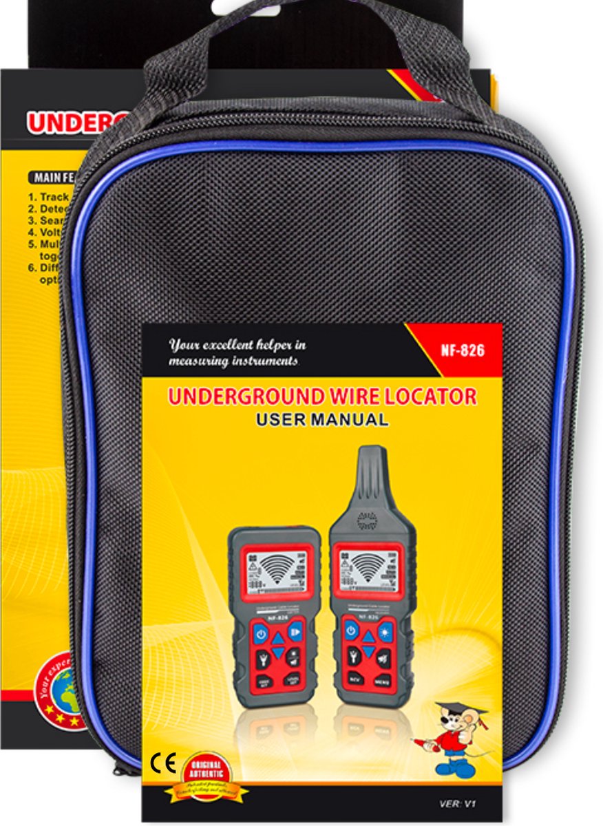 Arvona Kabelzoeker - Kabeltester - Kabeldetector - Wire Tracker - Kabel ...