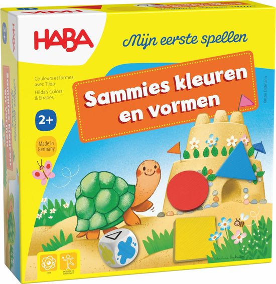 HABA Spel Mijn eerste spellen Sammies kleuren en vormen | Games | bol