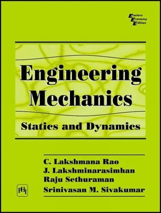 Engineering Dynamics | 9788120321892 | Lakshmana C. Rao | Boeken | bol