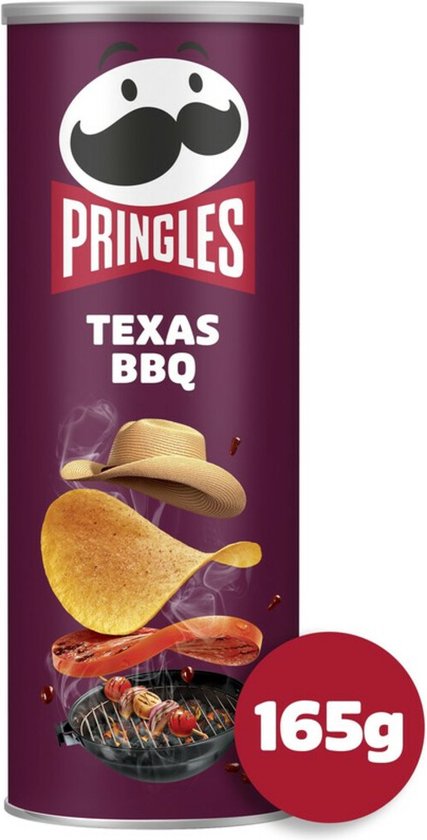 9x Pringles Chips Barbecue 165 gr | bol