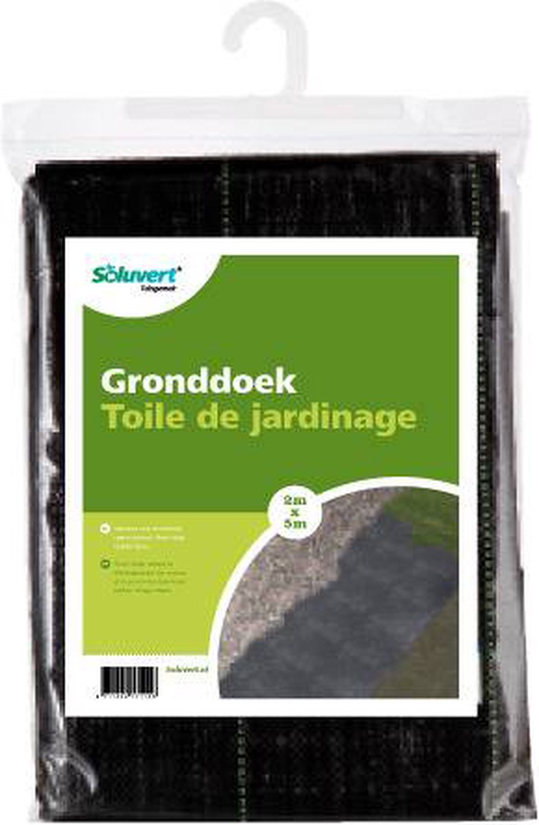 Soluvert - Gronddoek tegen onkruid - 2 x 5 meter | bol
