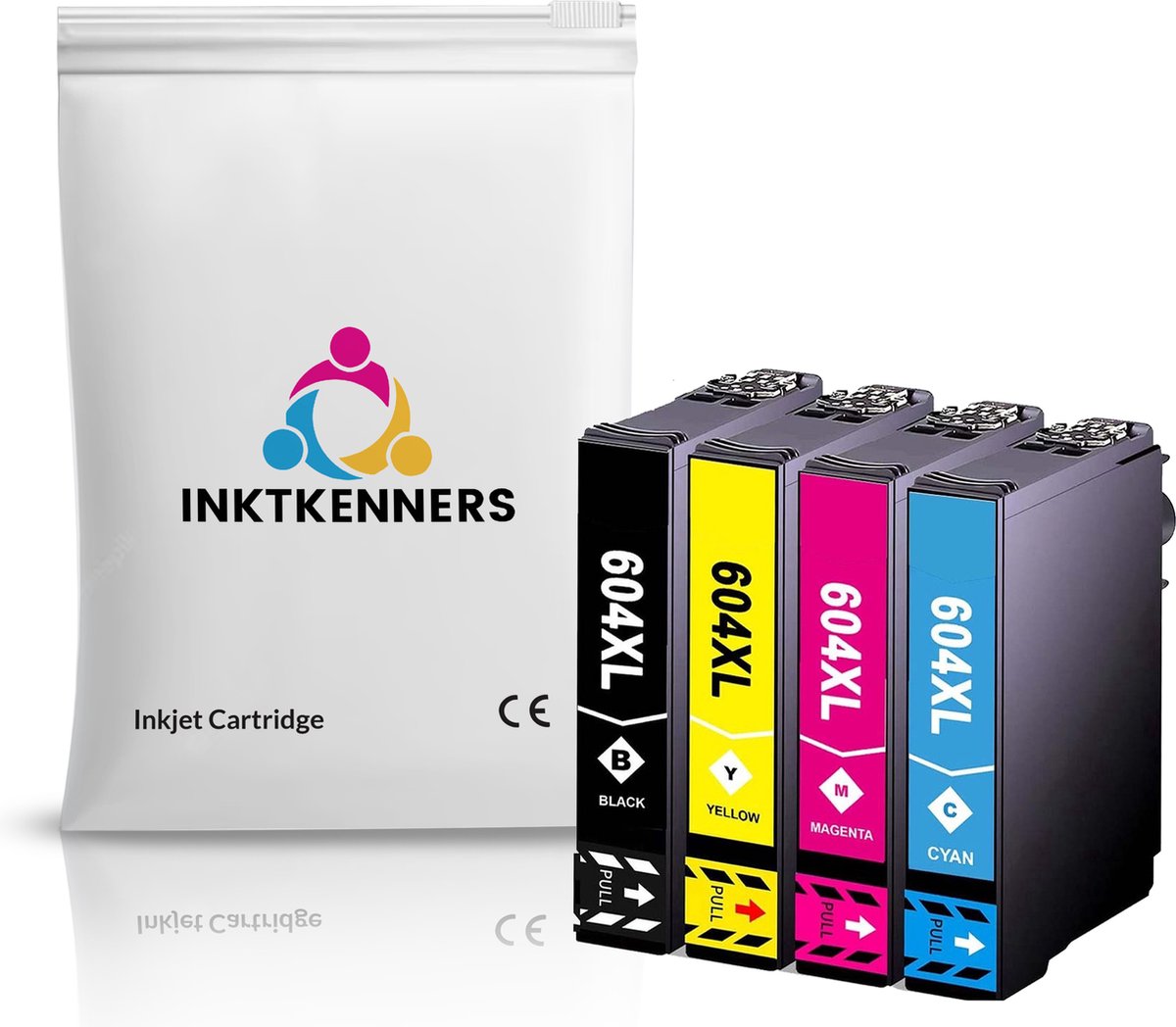 Inktcartridges Geschikt voor Epson 604 / 604XL - Multipack van 4 stuks ...