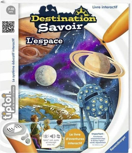 tiptoi® boek destination savoir l'espace - Franstalig - Ravensburger - Leersysteem | bol.com