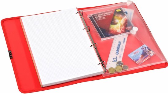 Ringmap Carchivo Carpeblock Dune Rood A4 | bol