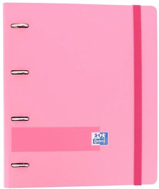 Ringmap Oxford A4+ Roze | bol