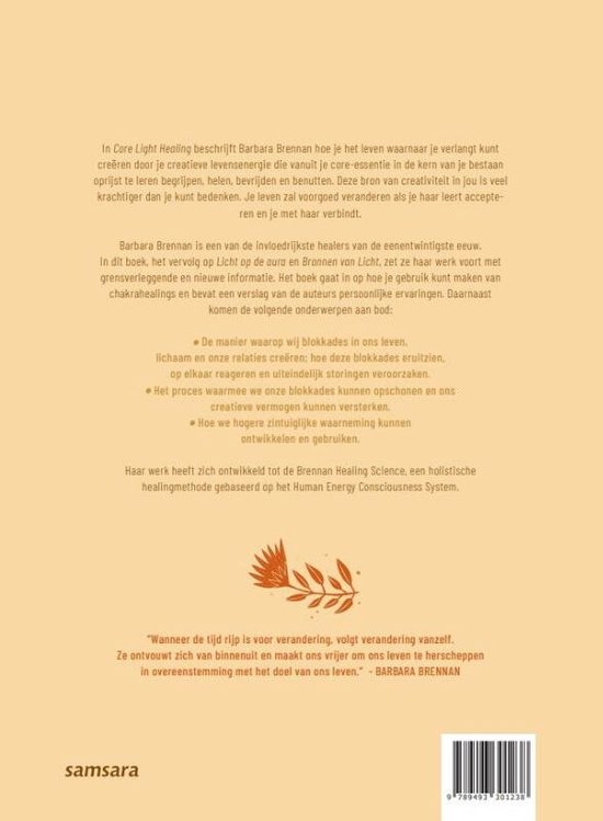 Core light healing, Barbara Brennan | 9789493301238 | Boeken | bol