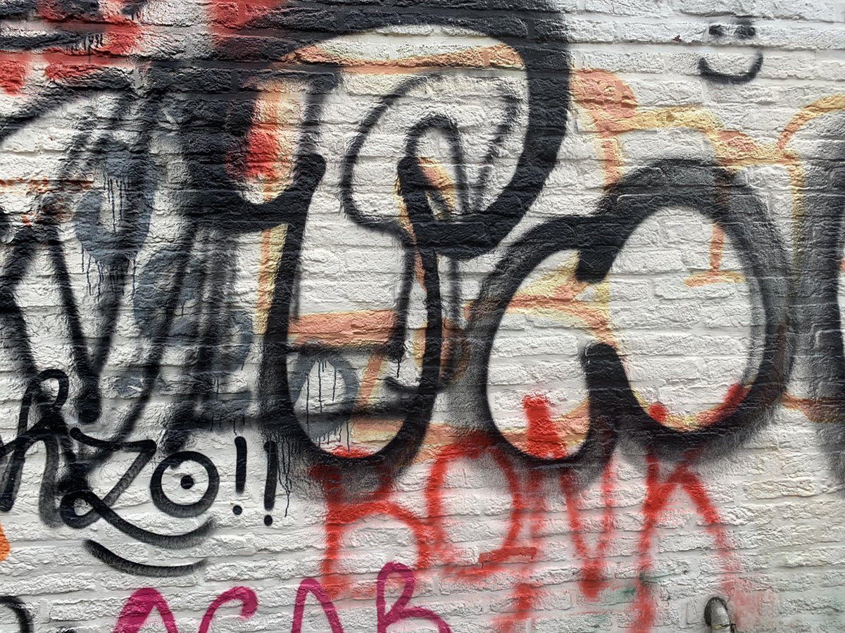 WALL ART - SCHILDERIJ GRAFFITI - MODERN DESIGN - JAMES BRANDO | bol.com