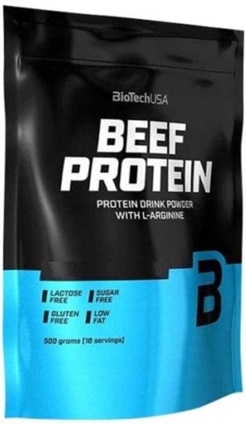 Beef Protein - BioTech USA 500g CHOCOLATE - COCONUT FLAVORED | bol