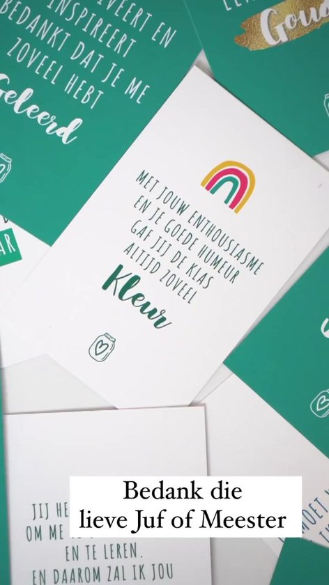 Pot Vol Dankjes - voor de liefste Juf! - cadeautje voor de juf | bol