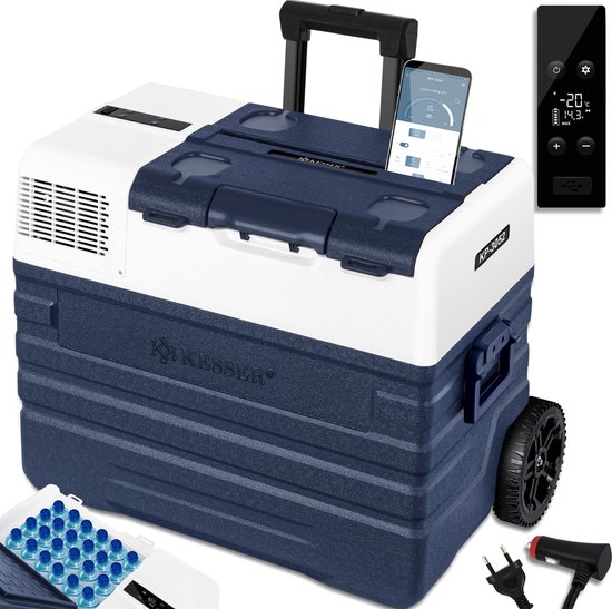 KESSER® Compressor Koelbox Elektrische Vriezer, met APP-bediening USB ...