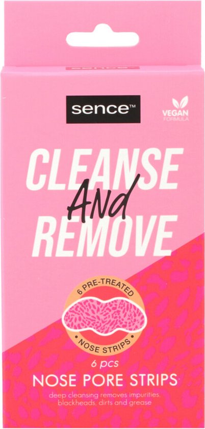 Sence Glow Girls Cleanse and Remove Neus Porie Strips - 6 x 6 stuks ...