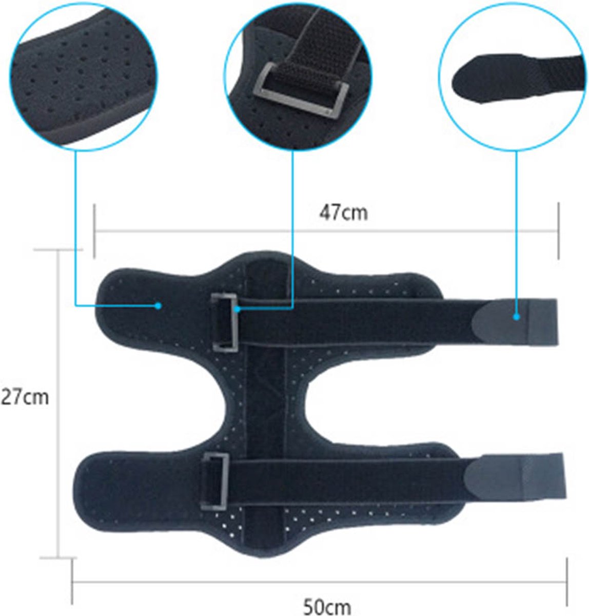 Nachtspalk - Hielspoor - Achillespeesbrace - Spalk - Strassburg sok ...