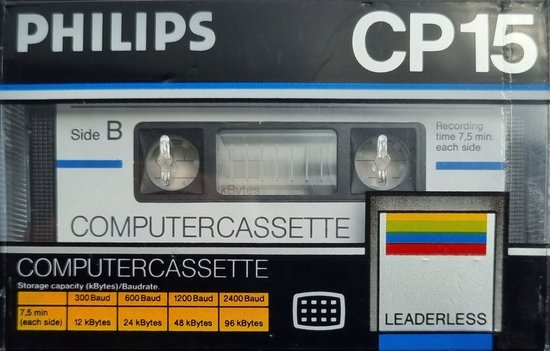 Philips CP15 Computer cassette leaderless | bol