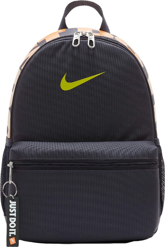 Nike brasilia just do it mini rugtas in de kleur grijs. | bol
