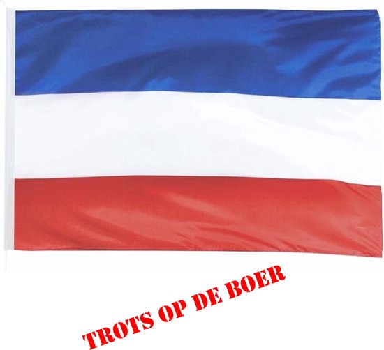 DLP Boerenprotestvlag - 90 x 150 cm - Protestvlag - Trots op de Boer | bol