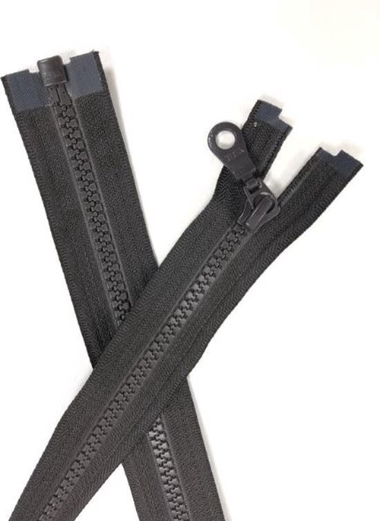 YKK Bloktand rits 6mm - deelbaar - bruin/zwart 916 - 35cm | bol