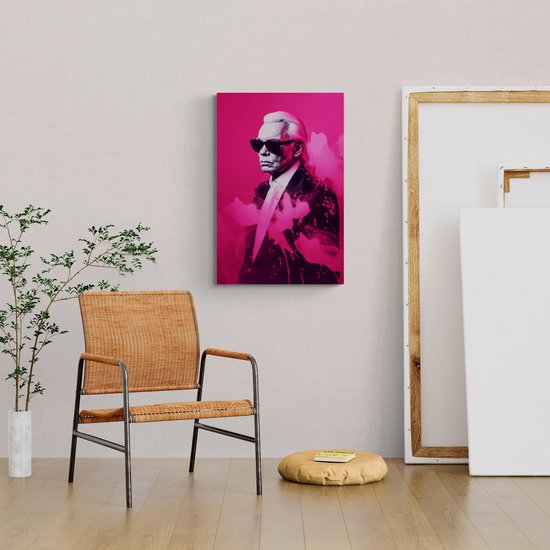 Karl Lagerfeld Poster | Roze Poster | Poster Karl Lagerfeld ...