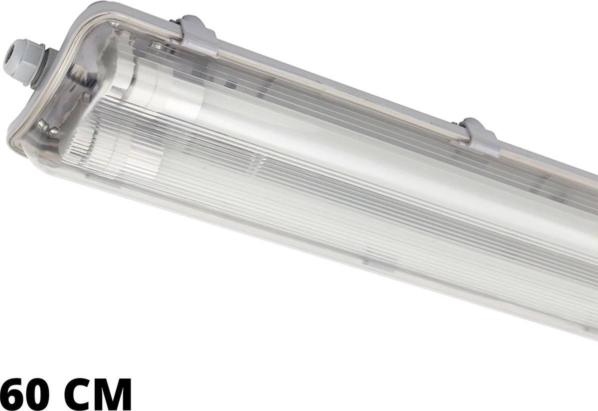 EasySave LED TL verlichting 60 cm - Dubbel armatuur incl. 2 LED TL ...