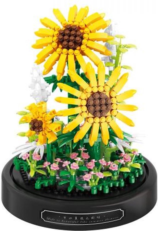 Balody Yellow Sunflowers - Nanoblocks / miniblocks - Bouwset / 3D ...