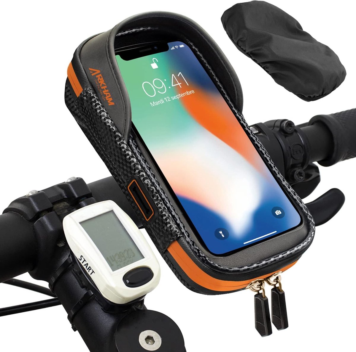 Fiets Telefoonhouder Waterdicht, Telefoonhouder Fietsstuurtas Scooter Motor... | bol.com