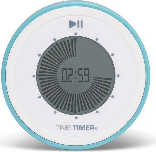 Time Timer Twist - Lake Day Blue - Visuele Countdown Tijdklok | bol
