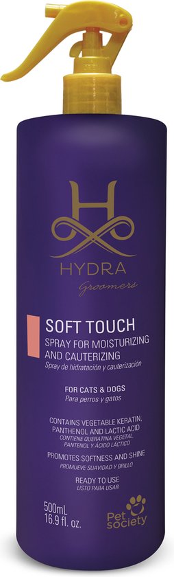 Hydra - Ultra Groomers Soft Touch Spray - 500 ml - Honden Conditioner ...