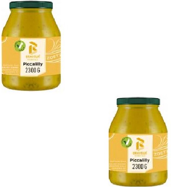 Bravour Essentials Piccalilly 2,4 ltr per pot, tray 2 potten | bol