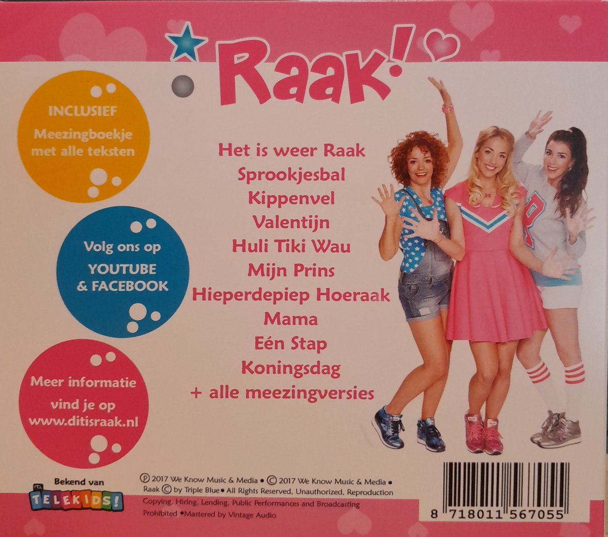 Raak - Het Is weer Raak - Cd Album, Raak | Muziek | bol
