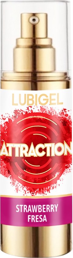 ATTRACTION COSMETICS - LUBIGEL ATTRACTION LUBRICANT WITH STRAWBERRY ...