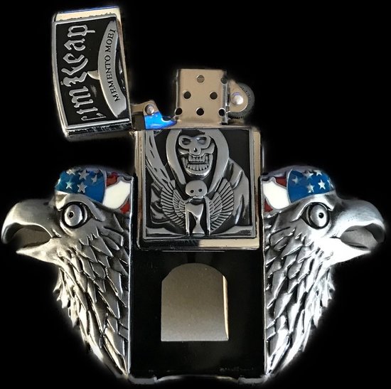 Buckle-Gesp - Adelaars-Amerika met benzine aansteker Zippo like | bol