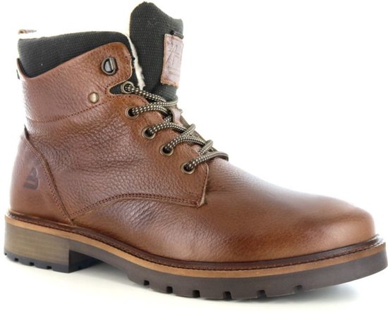 Bullboxer - Boot - Male - Cognac - Navy - 40 - Laarzen | bol.com
