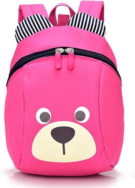 New Age Devi - Kinderrugzak \- Mini \- Meisje \- Met Beertje \- Nr. 711 ...