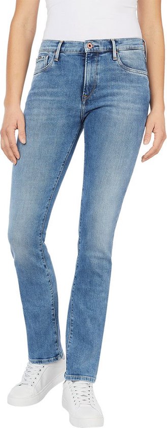 PEPE JEANS Grace Hoge Taille Jeans - Dames - Denim - W26 X L30 | bol.com
