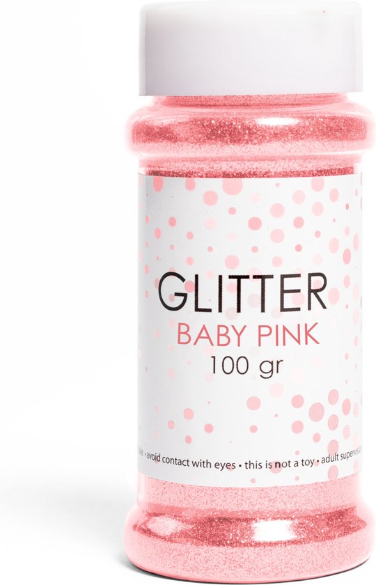 Glitter Baby Roze 100 gram - Knutselen Glitters | bol