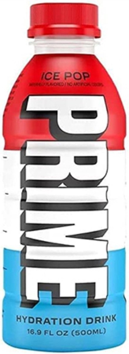 1 Fles Prime Hydration Ice Pop - Prime Drink - Sportdrank - Prime Blue ...