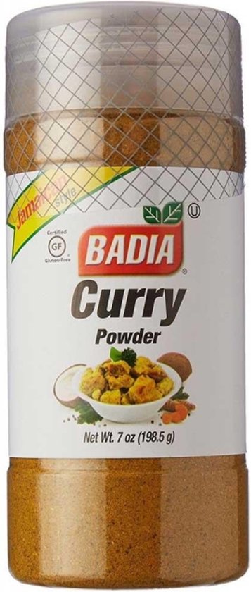 Badia Curry Powder 7 oz (198gr) | bol