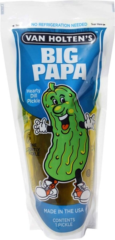 Van Holtens Pickles Big Papa Pickle Pouch (Nr. 10XL) | bol